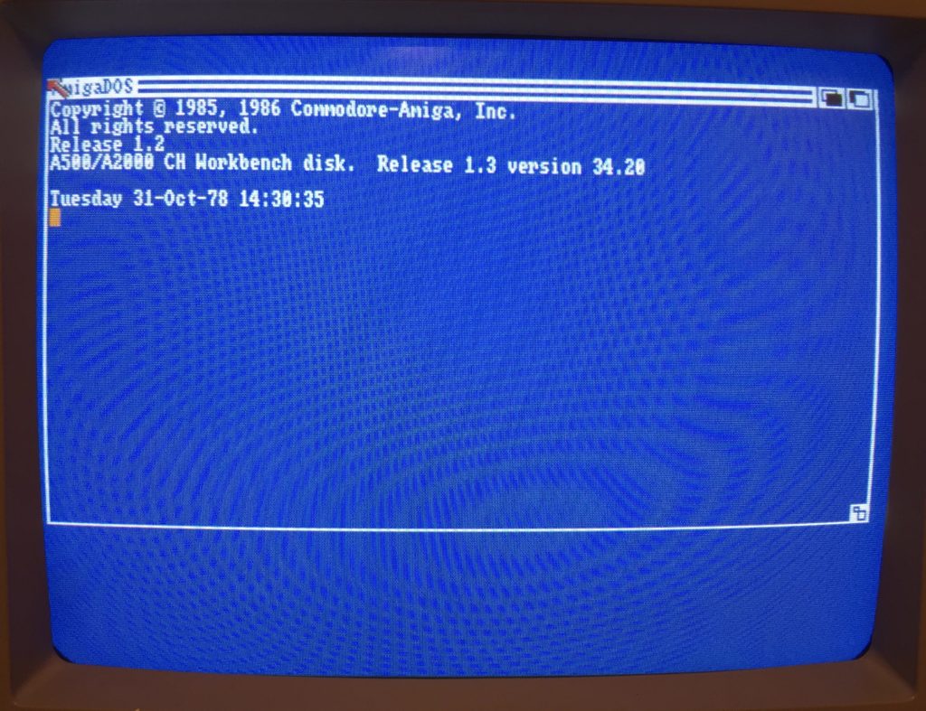 Amiga 2000 green screen - steffr.ch